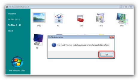 Промяна на файлови асоциации в Windows 7