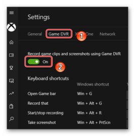 Як відключити Xbox DVR в Windows 10