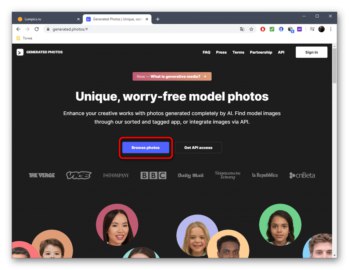 Как да създадете човешко лице онлайн