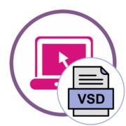 نحوه باز کردن فایل VSD به صورت آنلاین