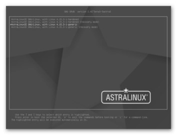 Инсталиране на Astra Linux
